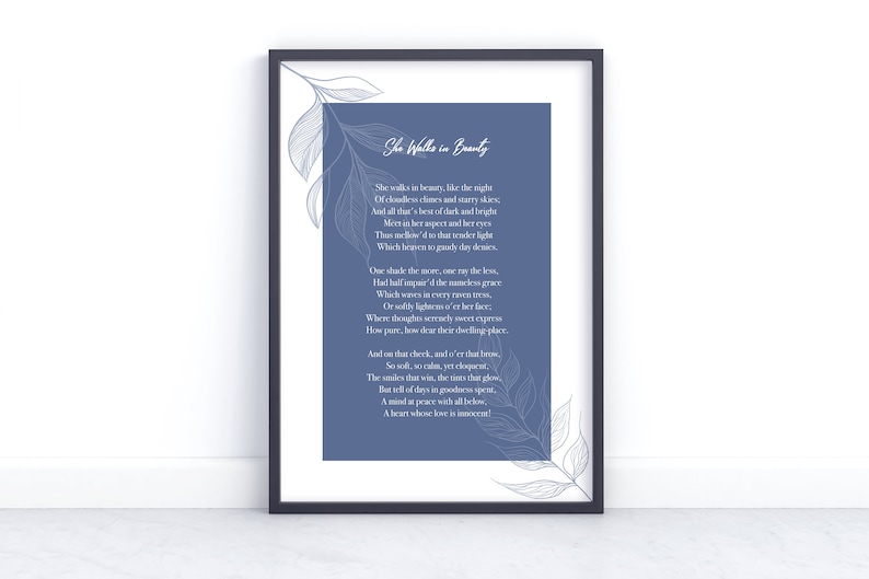 Custom Poem Print | Custom Quote Print | Custom Text Print ...