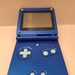 Rare Blue Gameboy Advance SP 100% GENUINE Rockman japanese - Etsy