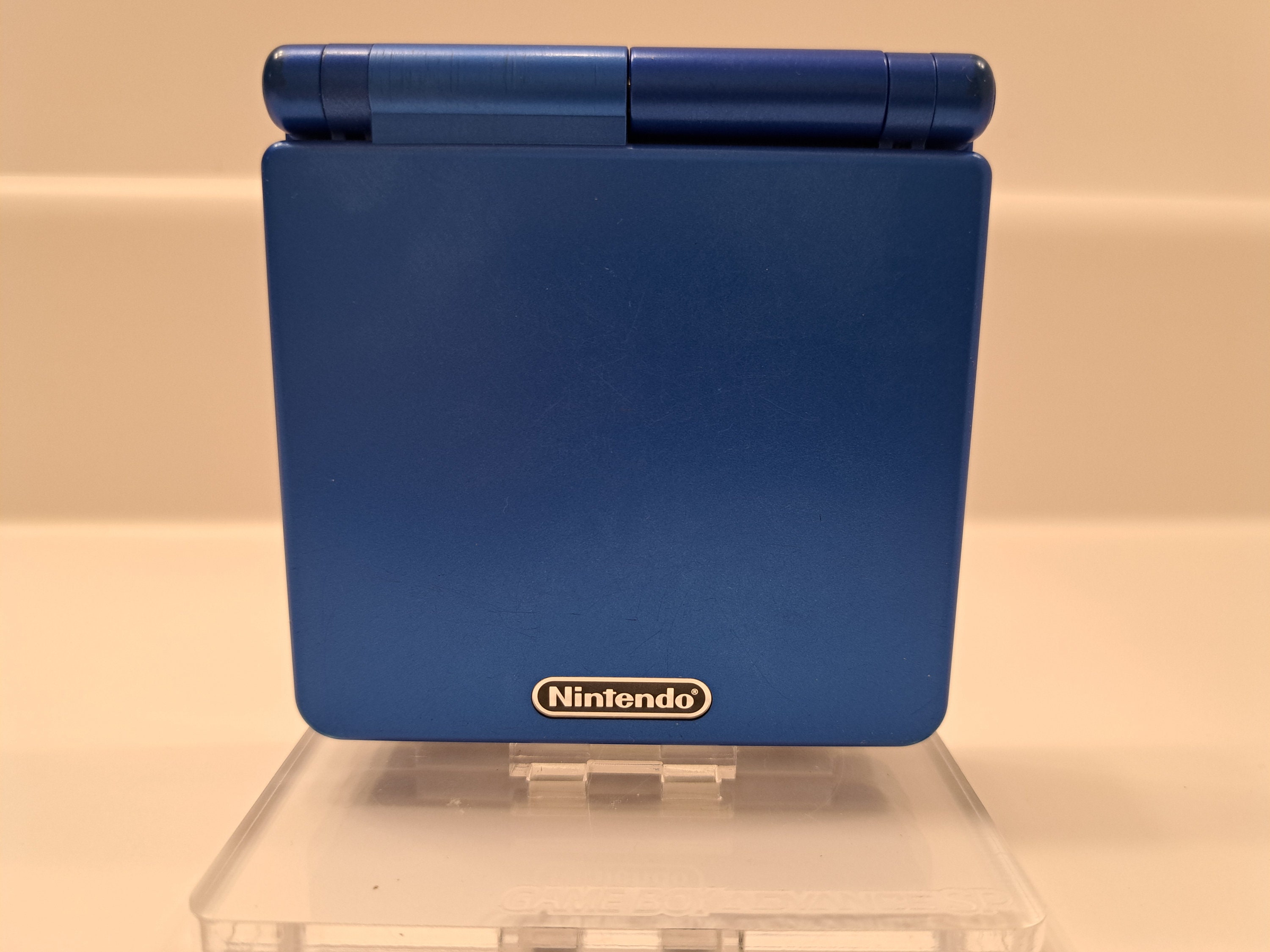 Rare Blue Gameboy Advance SP 100% GENUINE Rockman japanese - Etsy