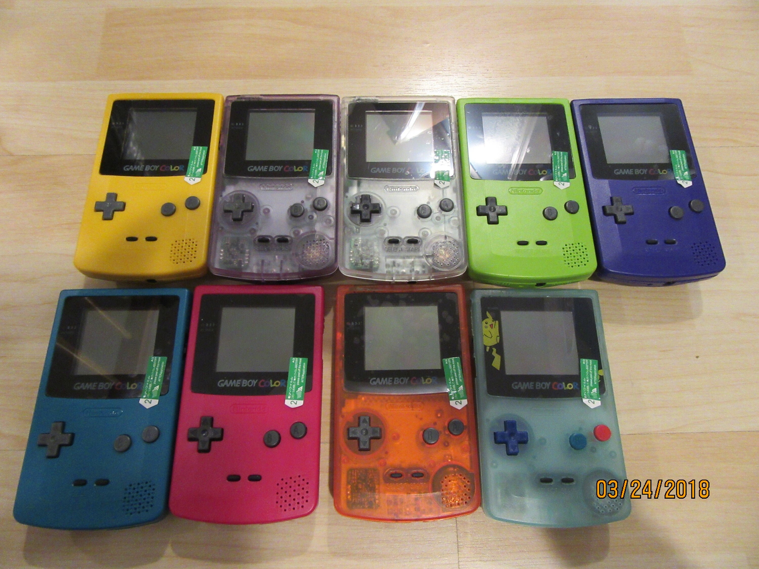 Restored to Like New renewed Nintendo Gameboy Game Boy Color - Etsy