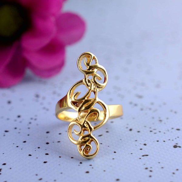 Long Finger Rings - Etsy