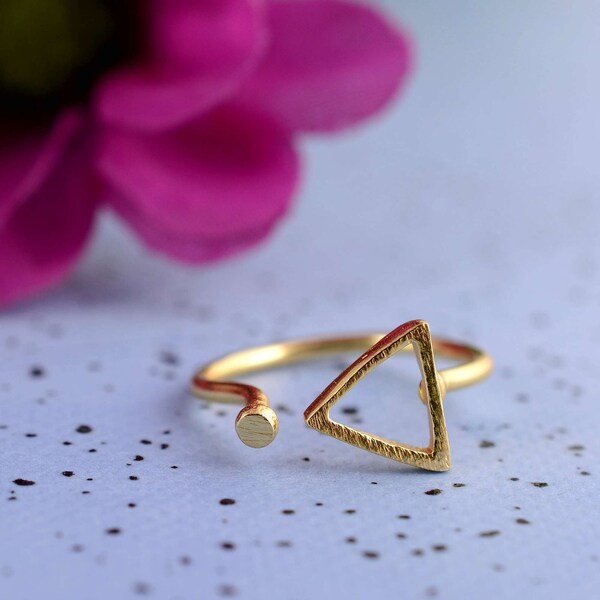 Geometric Shape Ring - Etsy
