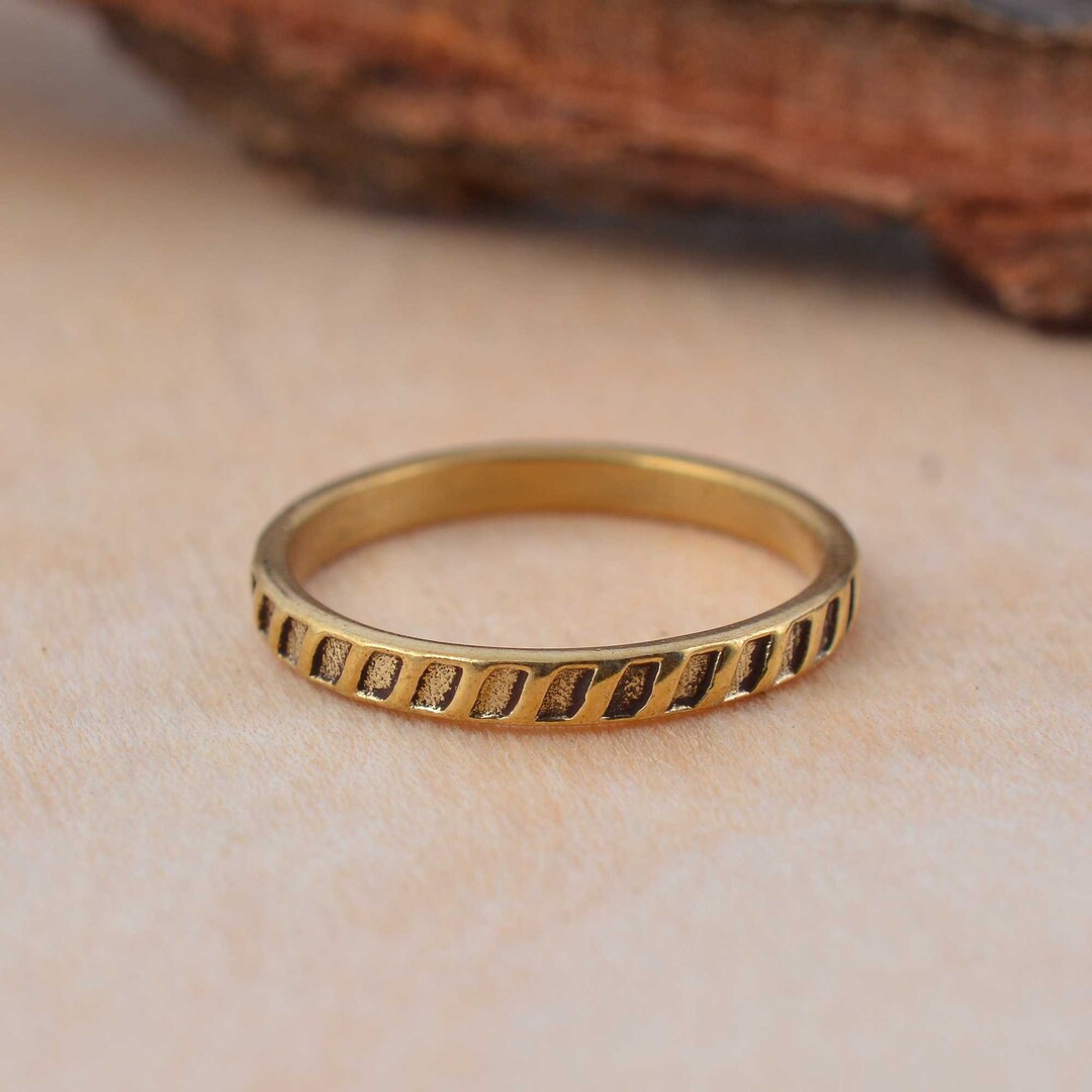 Thick Gold Ring Gold Ring 14k Gold Filled Ring Gold Stack - Etsy