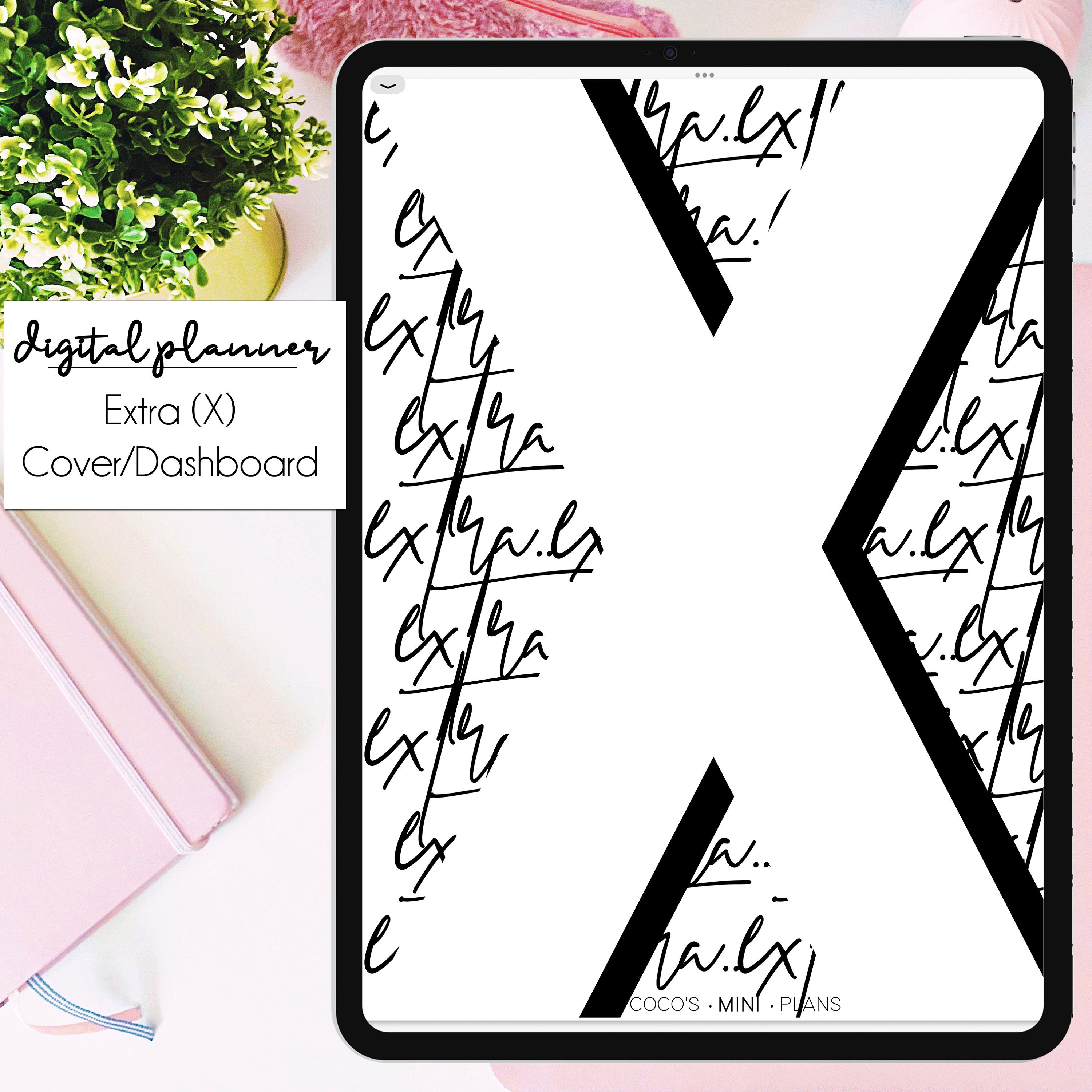 BYOP Digital Planner (X) Cover/dashboard - Etsy