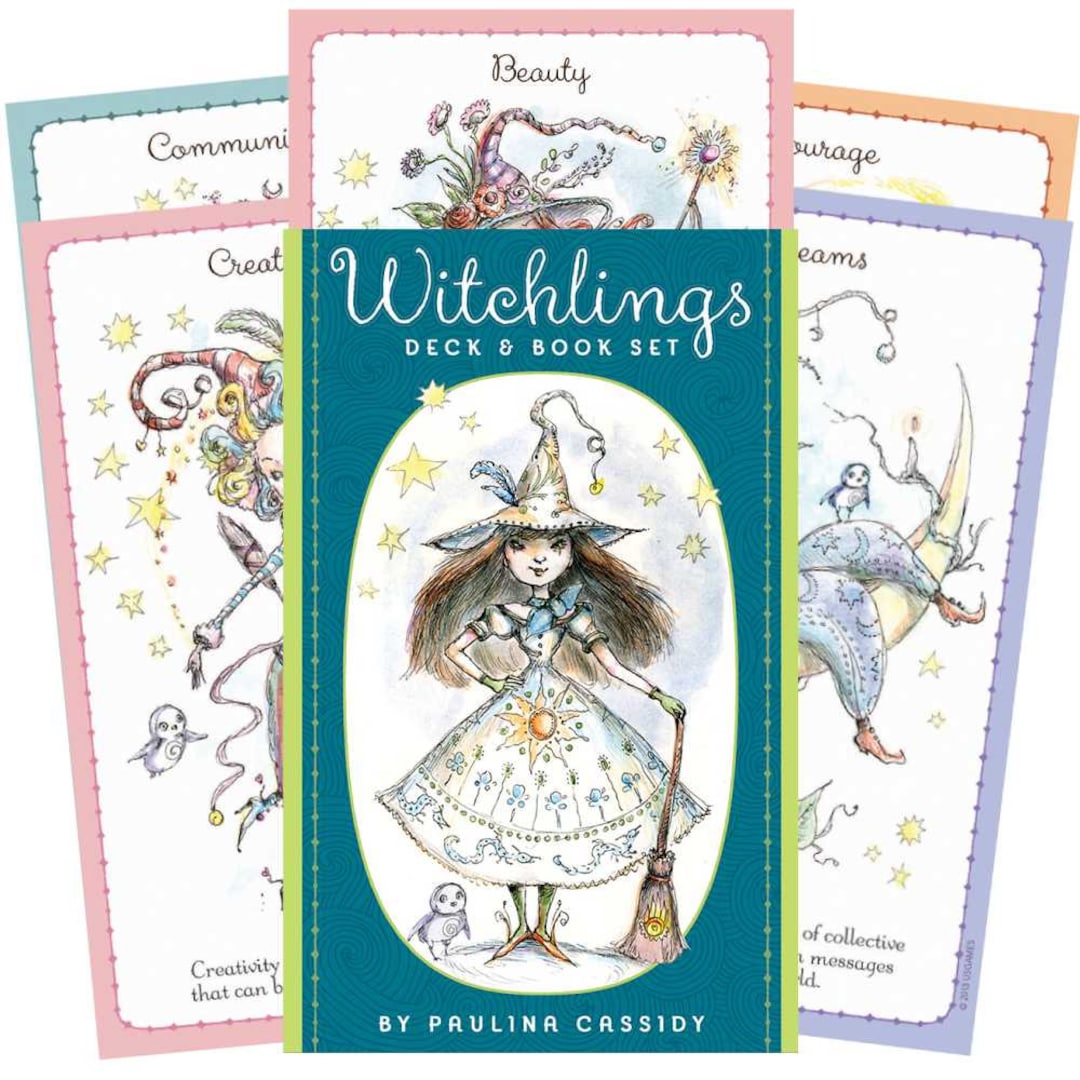 Witchlings Deck & Book Set US Games Systems - Etsy