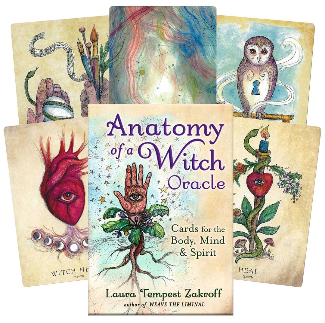 Anatomy of A Witch Oracle Cards Llewellyn - Etsy