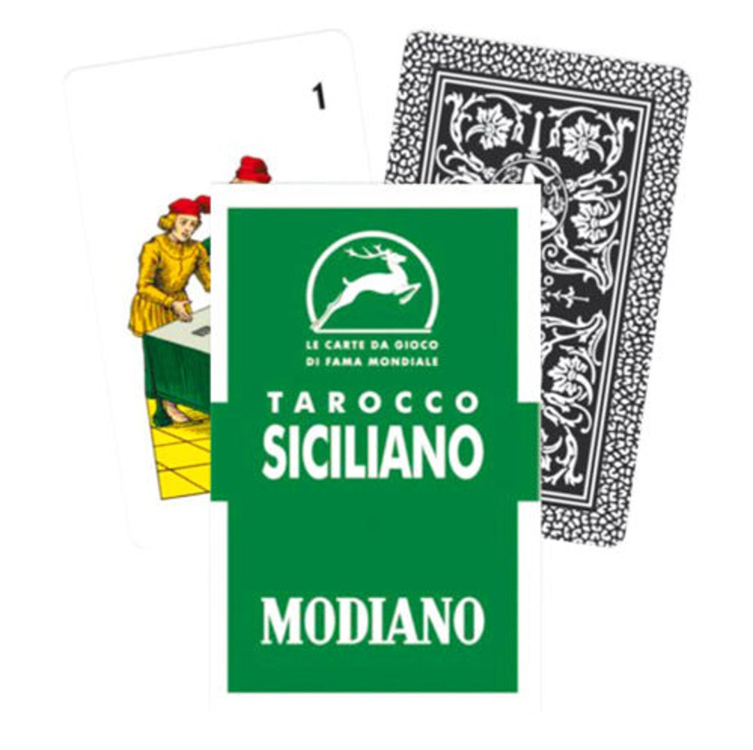 Modiano Tarocco Siciliano Tarot Cards - Etsy