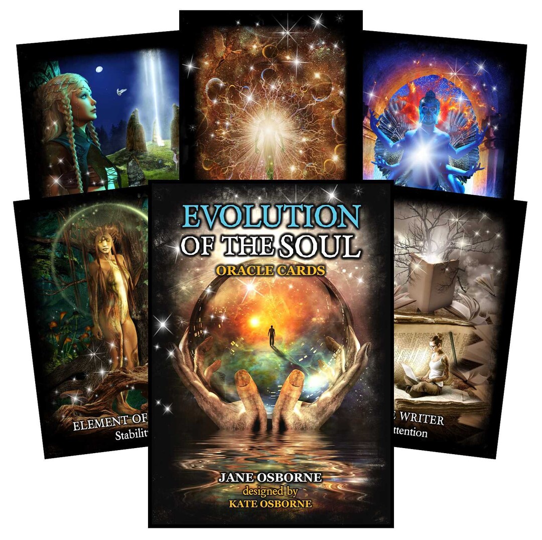Evolution of the Soul Oracle Cards Solarus Cards - Etsy