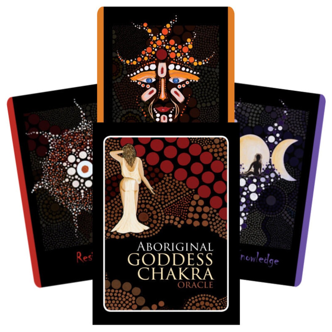 Aboriginal Chakra Goddess Oracle Cards Rockpool - Etsy