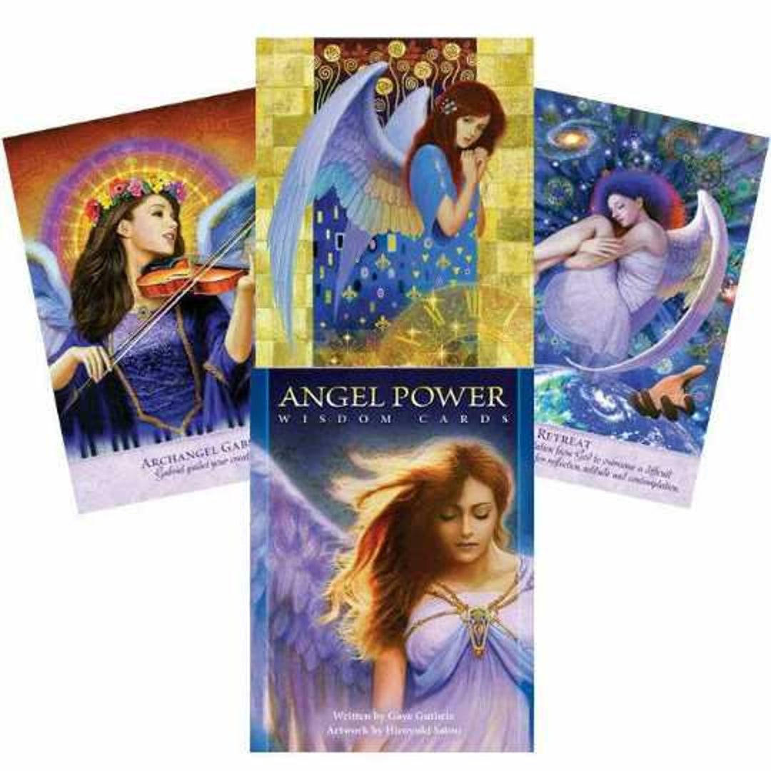 Angel Power Wisdom Cards Us Games Systems - Etsy