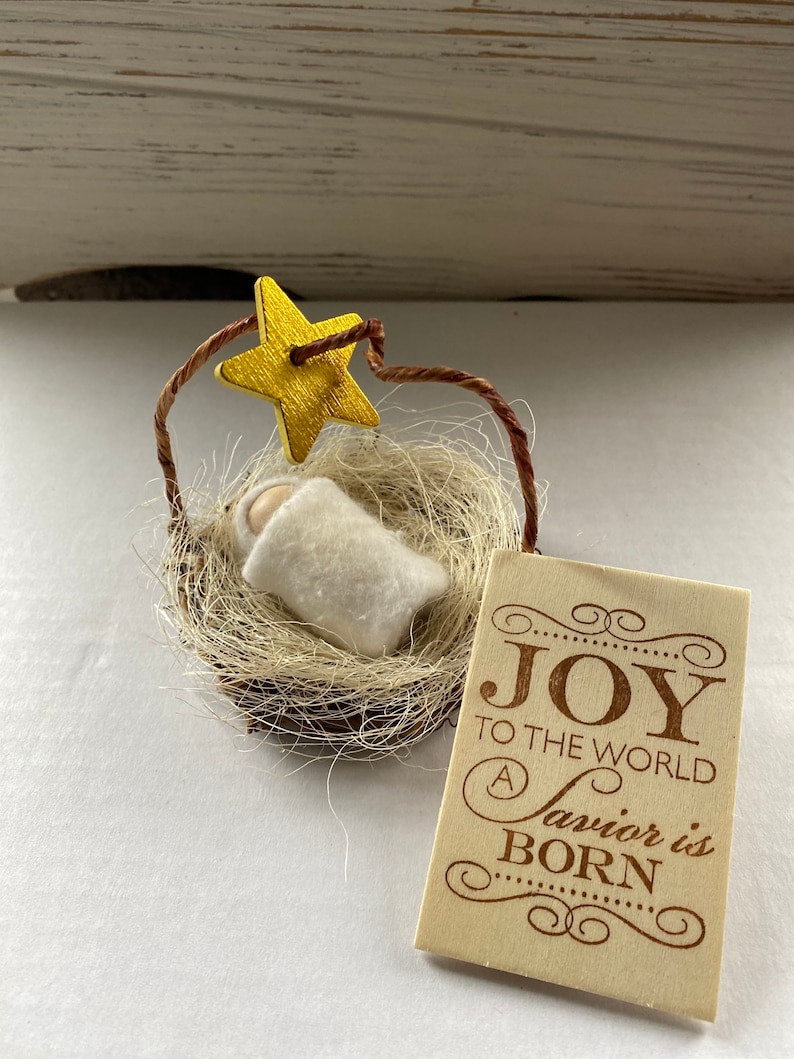 Baby Jesus Ornament | Etsy