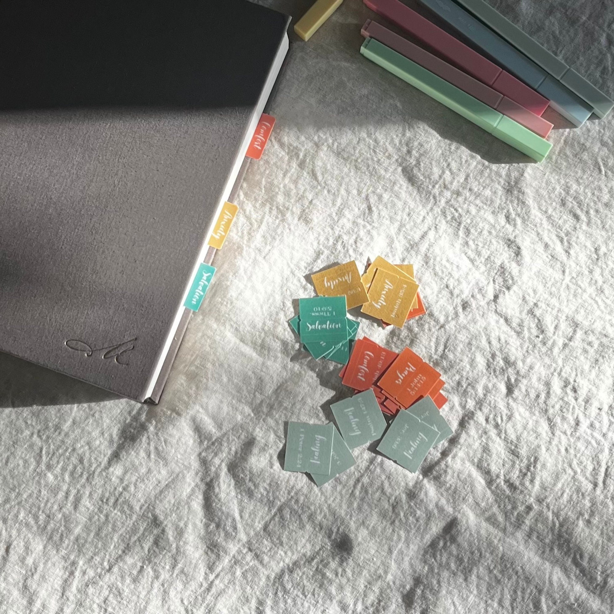 Peel and Stick Topical Prayer Bible Tabs, Prayer Bible, Prayer, Bible ...