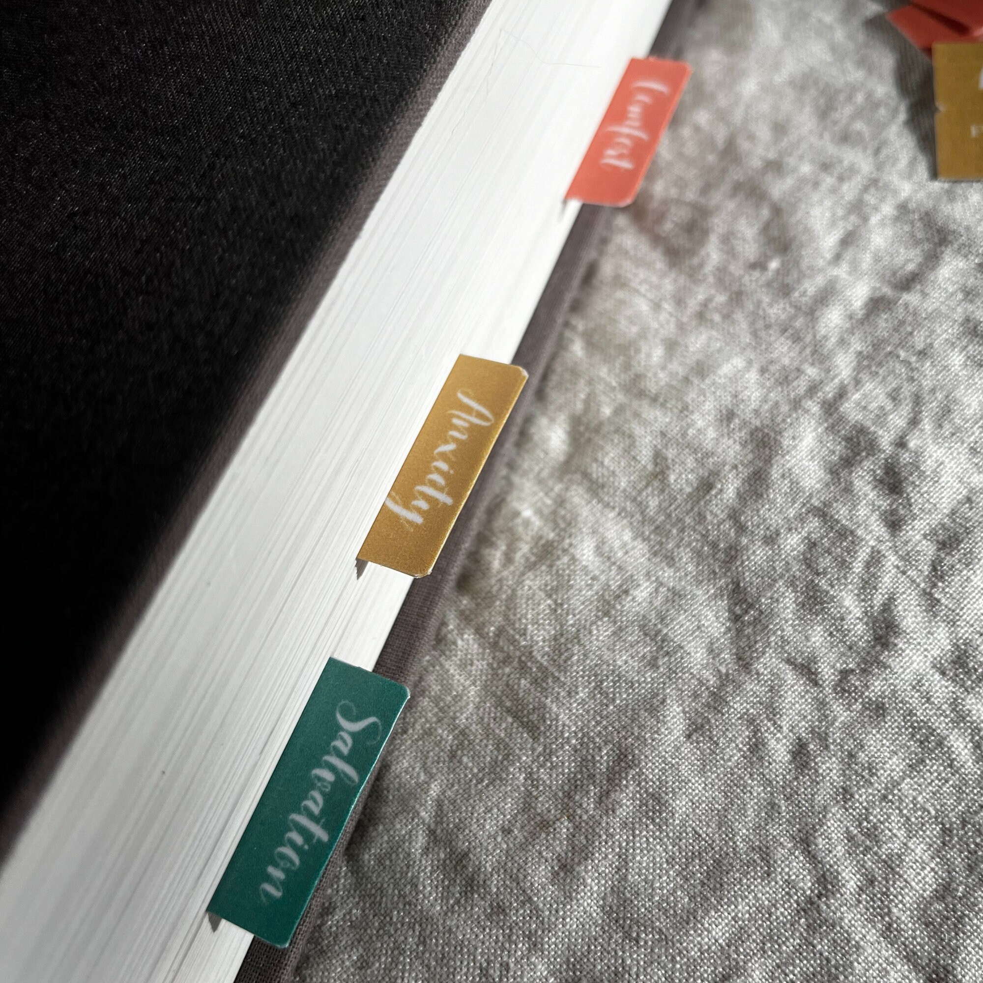 Peel and Stick Topical Prayer Bible Tabs, Prayer Bible, Prayer, Bible ...