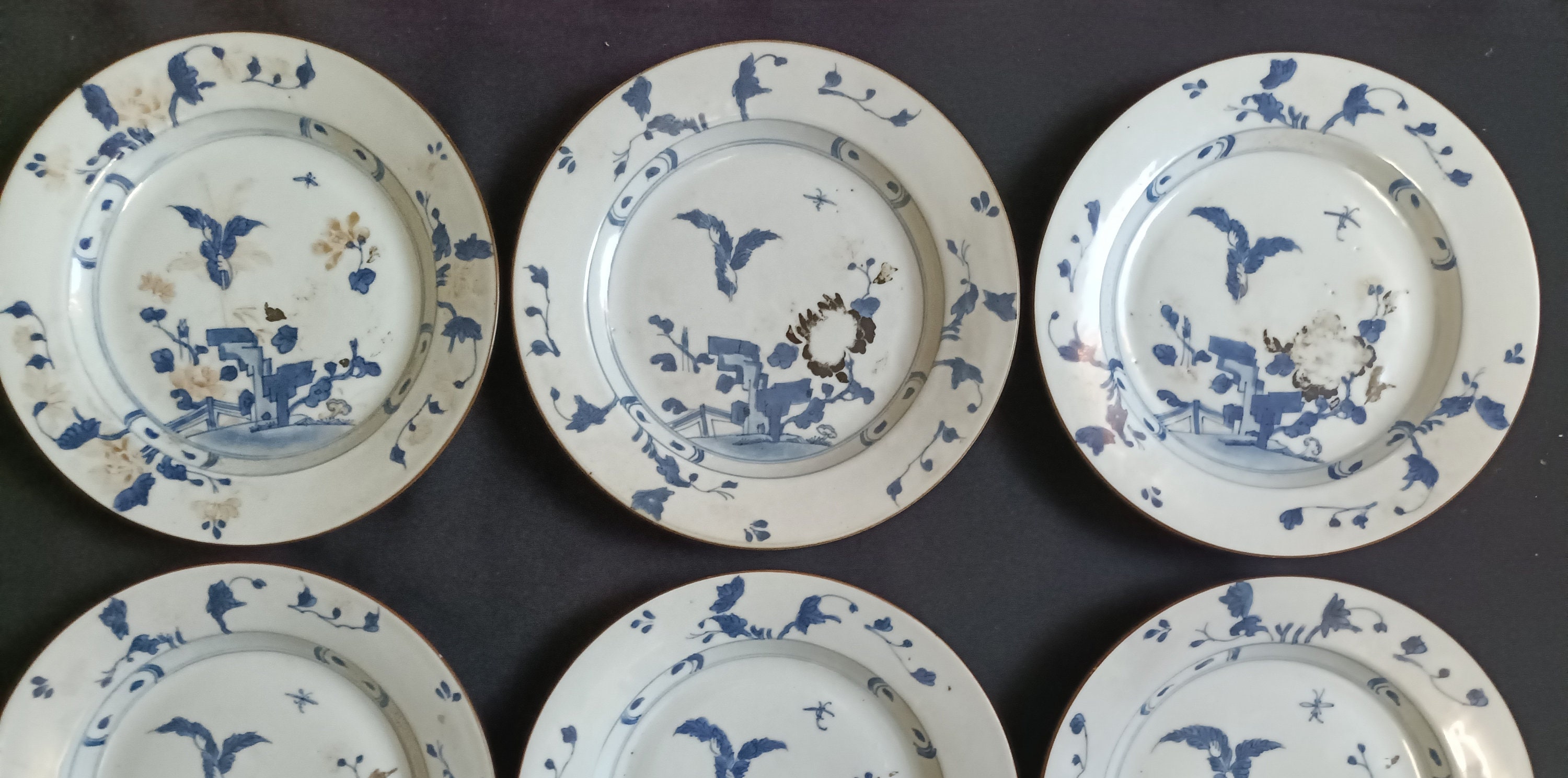 15 Antique Chinese Plates From the Nanking Cargo Shipwreck, 1750. - Etsy
