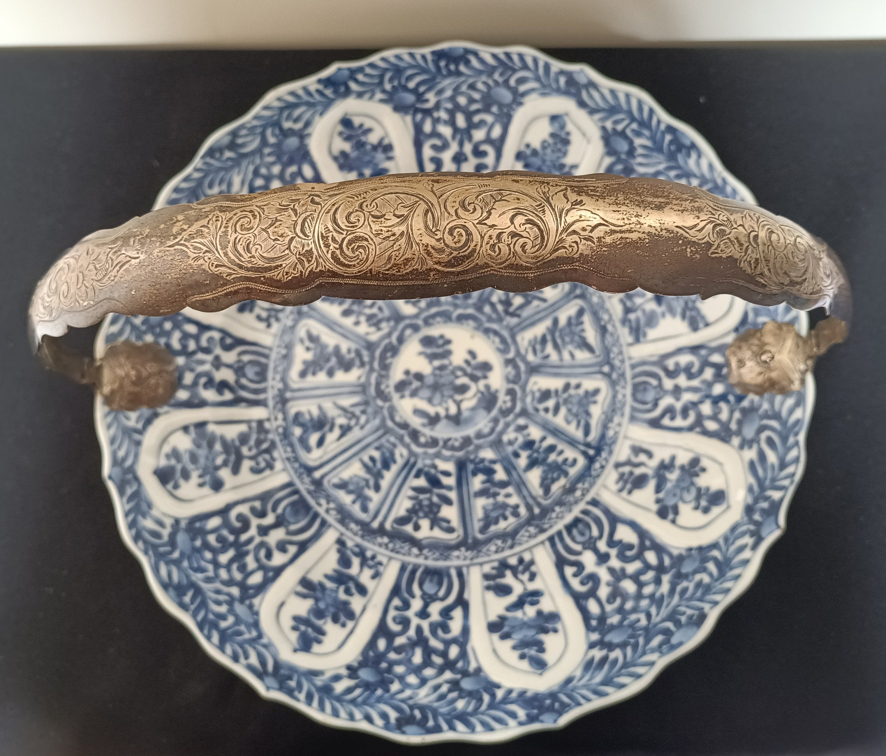 A Large Antique Chinese Kangxi Plate - Etsy