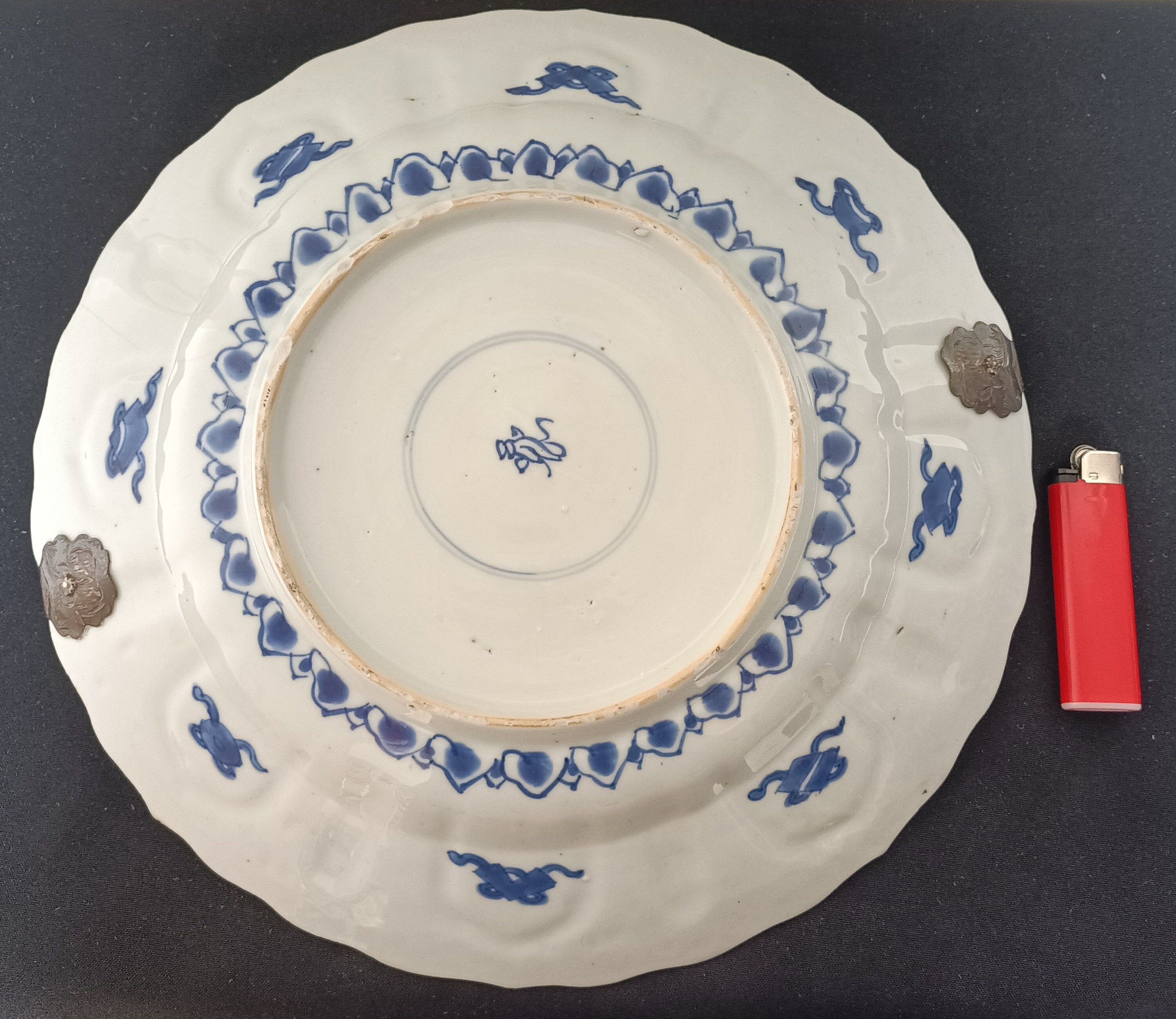 A Large Antique Chinese Kangxi Plate - Etsy