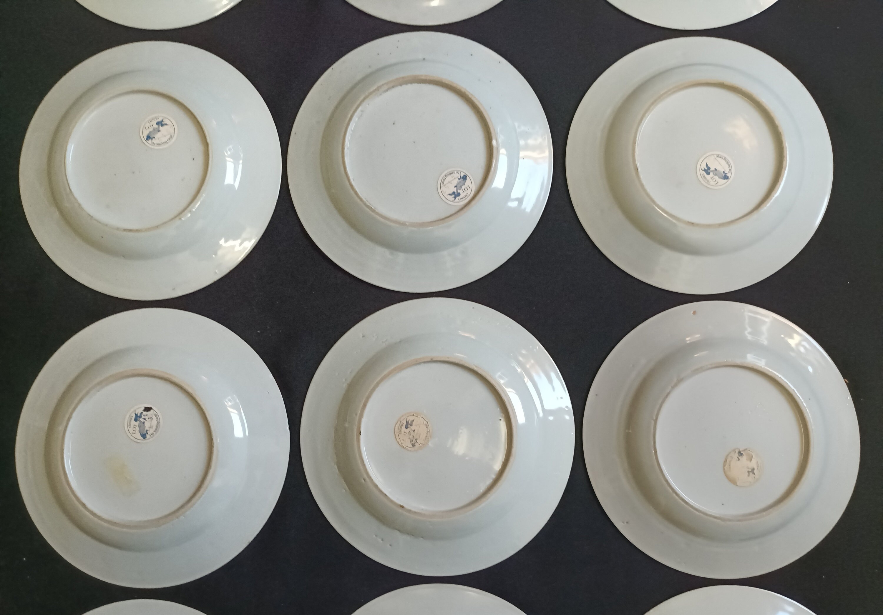 15 Antique Chinese Plates From the Nanking Cargo Shipwreck, 1750. - Etsy
