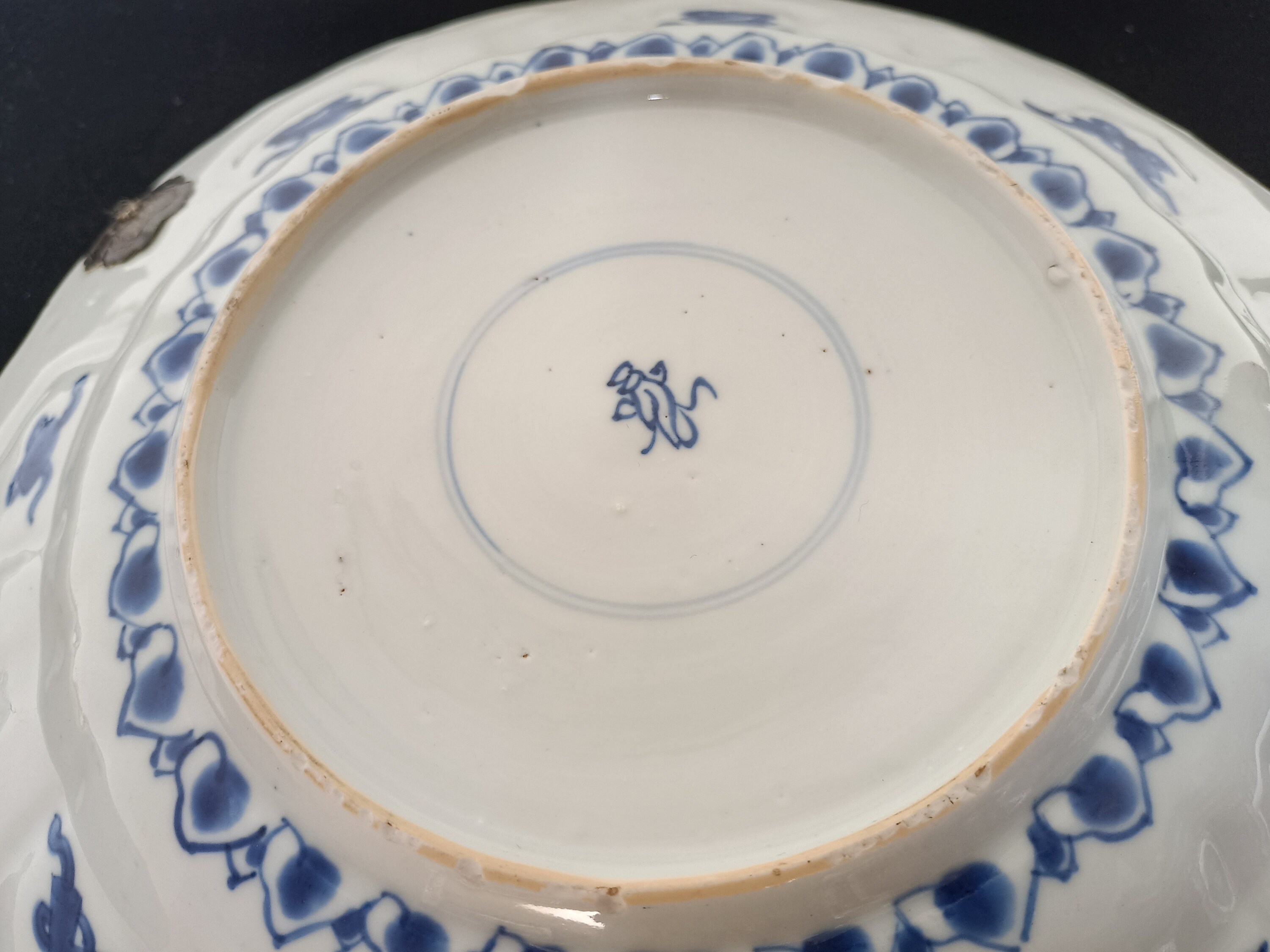 A Large Antique Chinese Kangxi Plate - Etsy