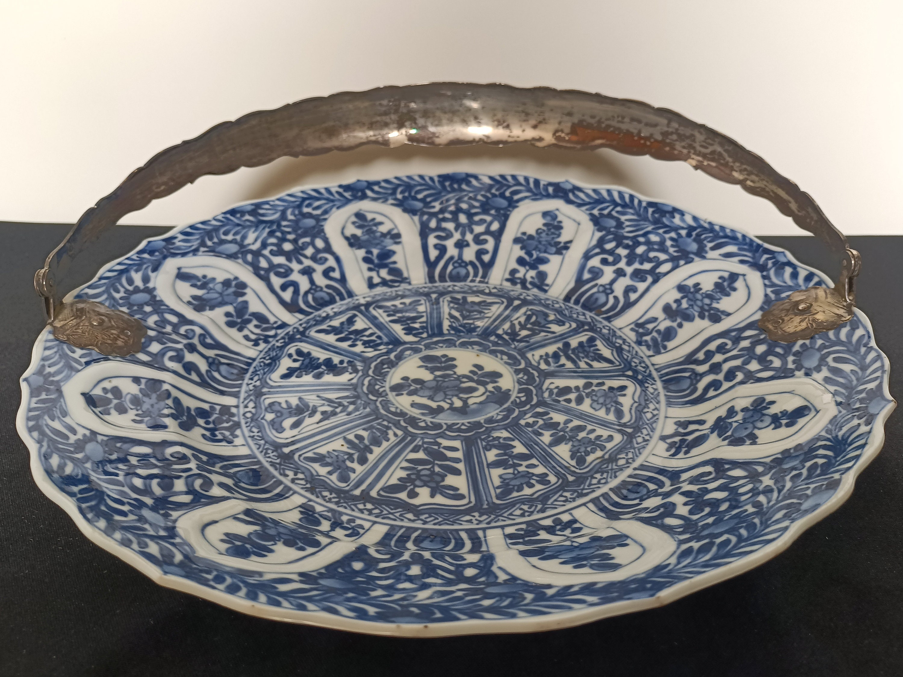 A Large Antique Chinese Kangxi Plate - Etsy