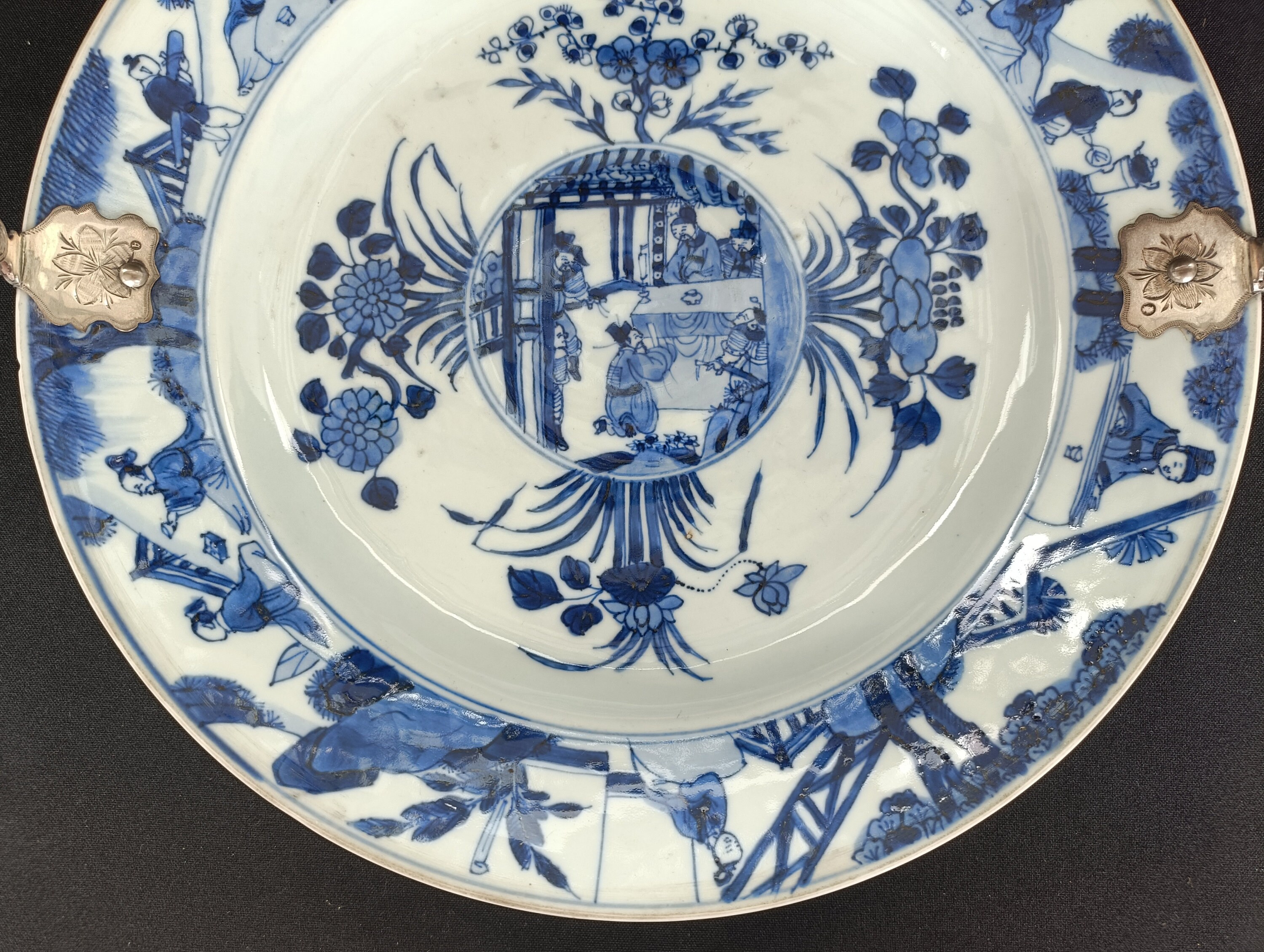 A Large and Rare Antique Chinese Kangxi Plate - Etsy