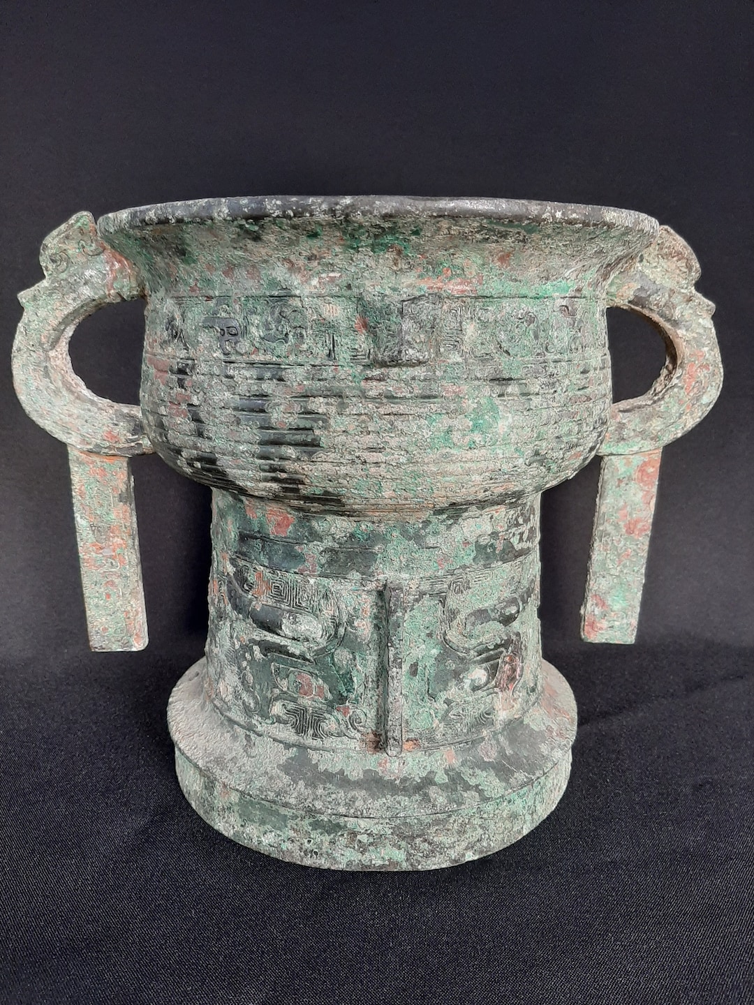 Chinese Bronze Ritual Vessel Gui Type 10TH Century BC REPLICA - Etsy