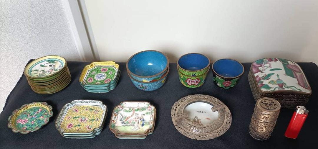 A Collection of 30 Antique Chinese Items - Etsy