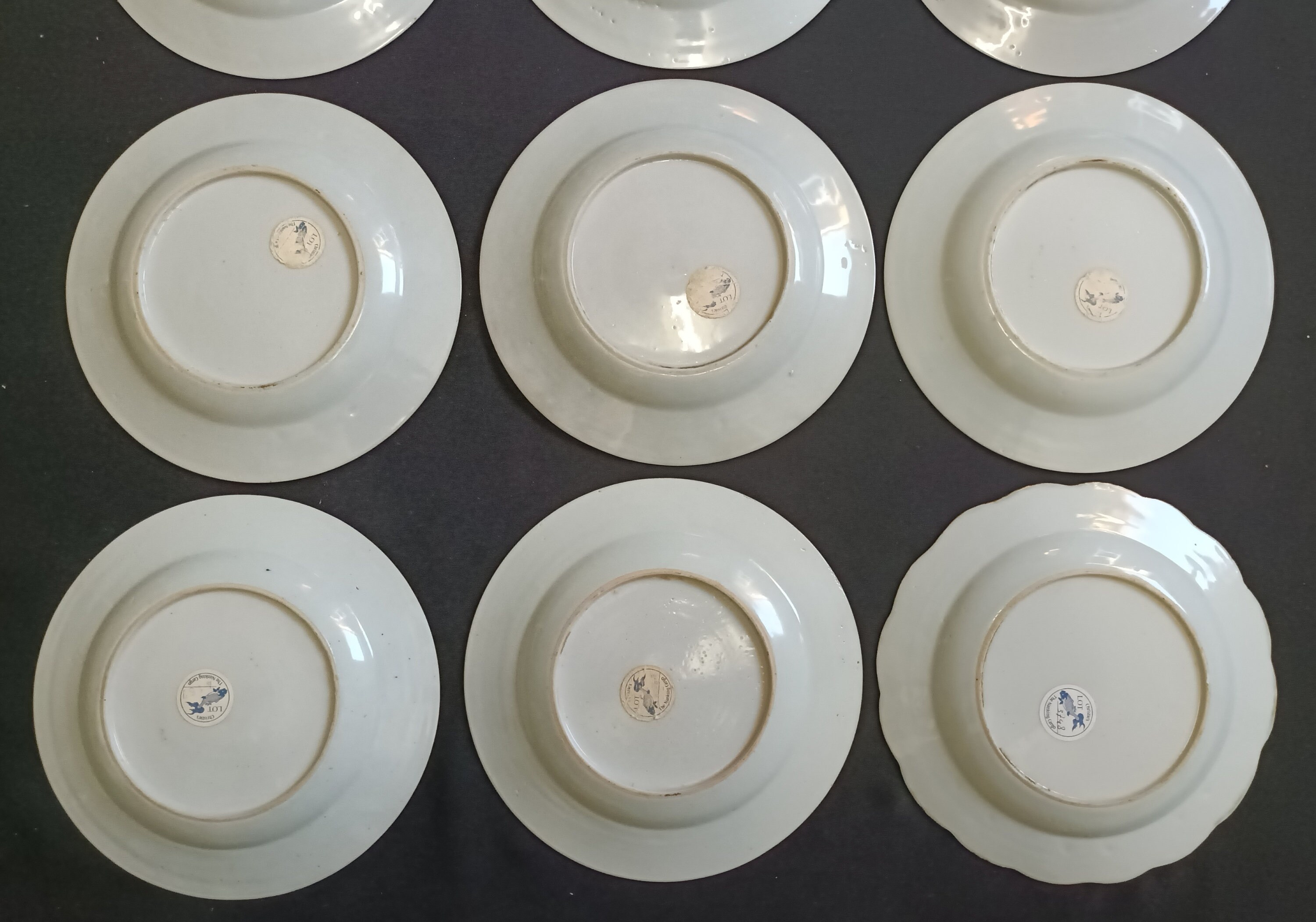 15 Antique Chinese Plates From the Nanking Cargo Shipwreck, 1750. - Etsy