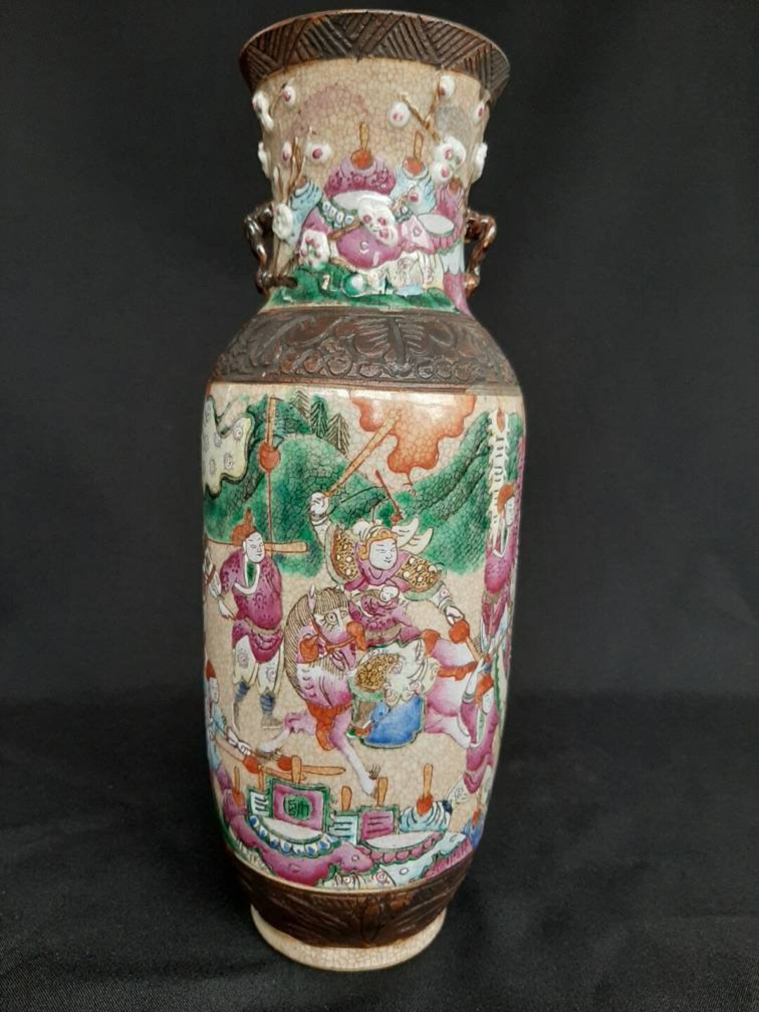 A Rare Antique Chinese Nanking Vase 19th C. - Etsy