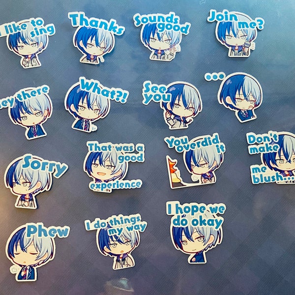 Project Sekai Toya Stickers - Etsy