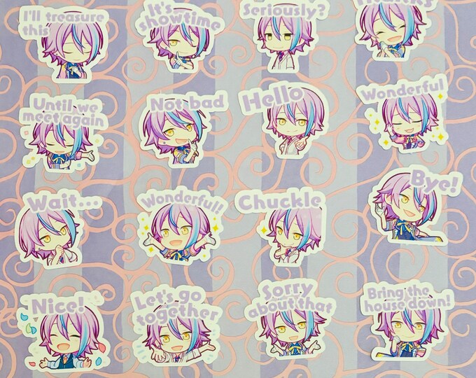 Colorful Stage Sticker Sheet - Etsy