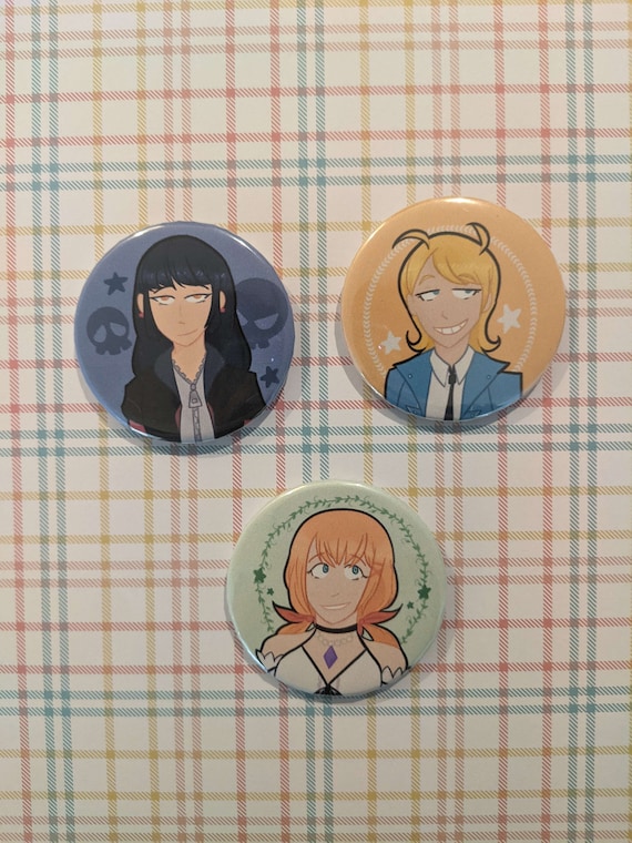 KHUX Buttons Kingdom Hearts Union X Skuld Strelitzia - Etsy