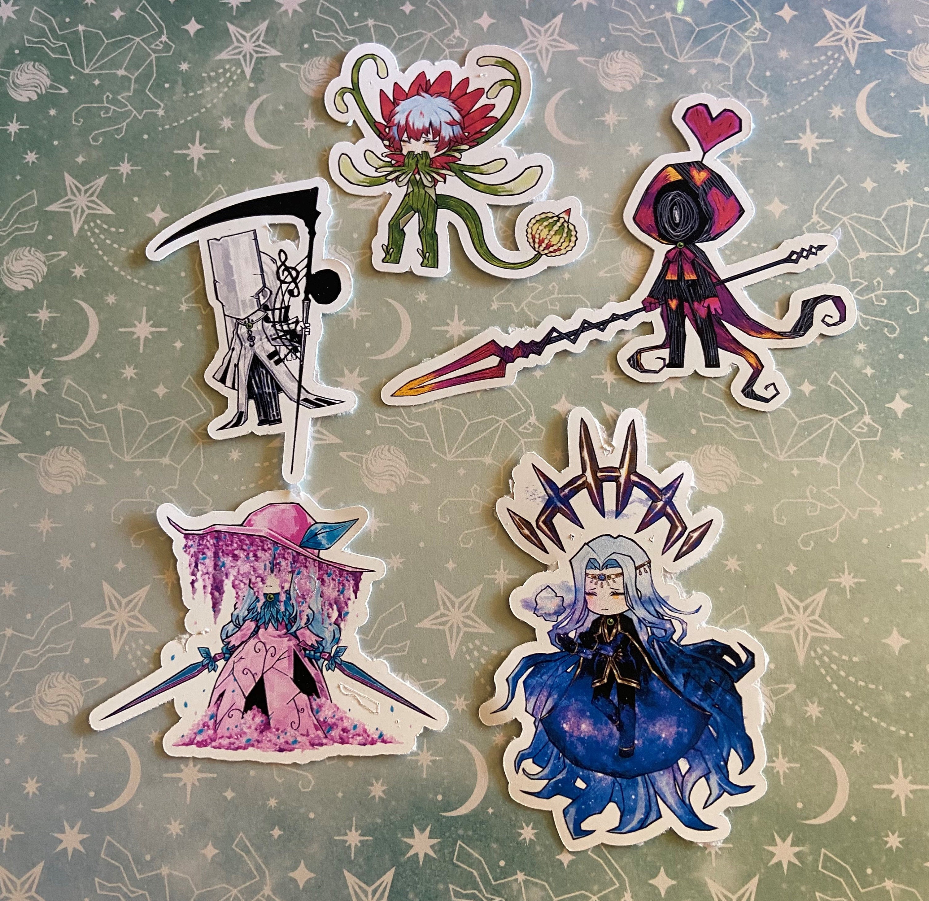 Library of Ruina Floor Realization Stickers — Sephirot Malkuth Yesod ...