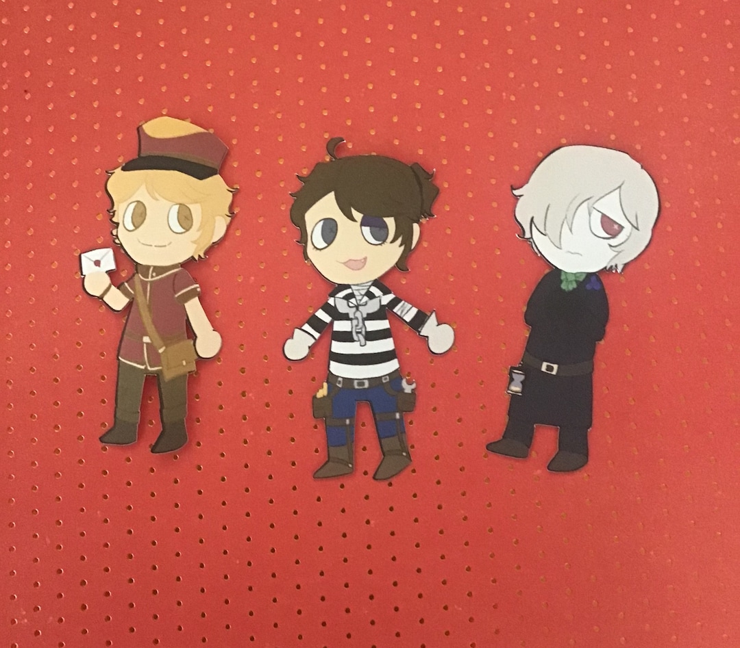 VAL Victor Andrew Luca Postman Gravekeeper Prisoner IDV Identity V ...