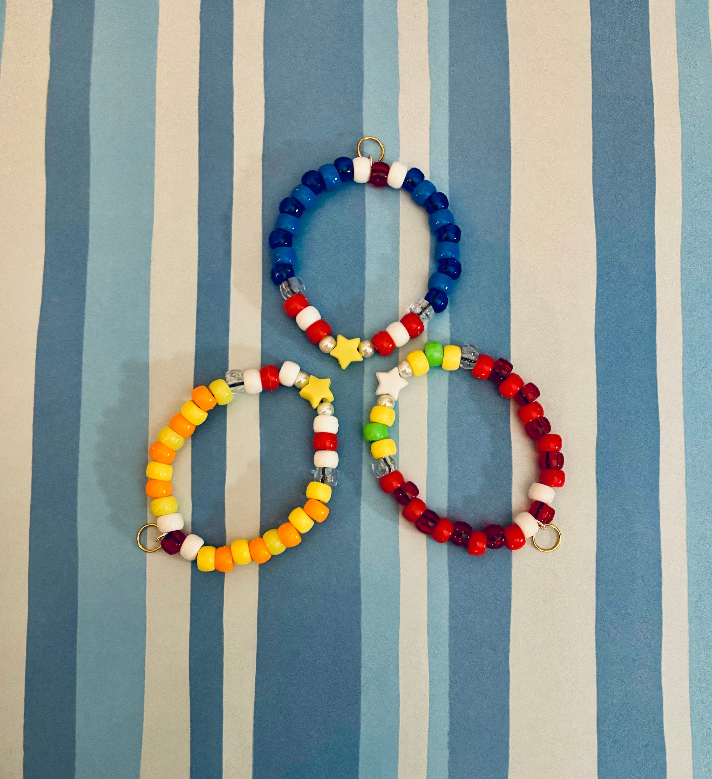 Sonic the Hedgehog Heroes Movie Games Team Bracelets Kandi Jewelry ...