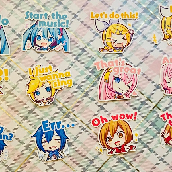 Project Sekai Charms Stickers - Etsy