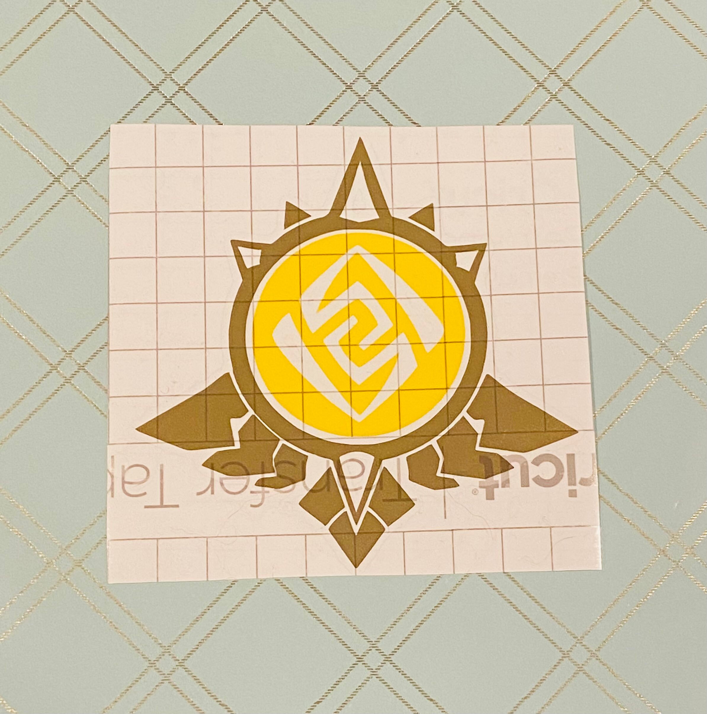 Mondstadt Vision Decals - Genshin Impact Mond Geo Anemo Pyro Hydro ...