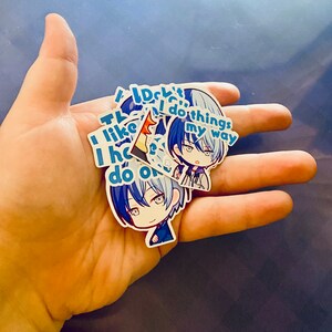 Project Sekai Colorful Stage Vivid Bad Squad VBS Toya Aoyagi Chat Emoji ...