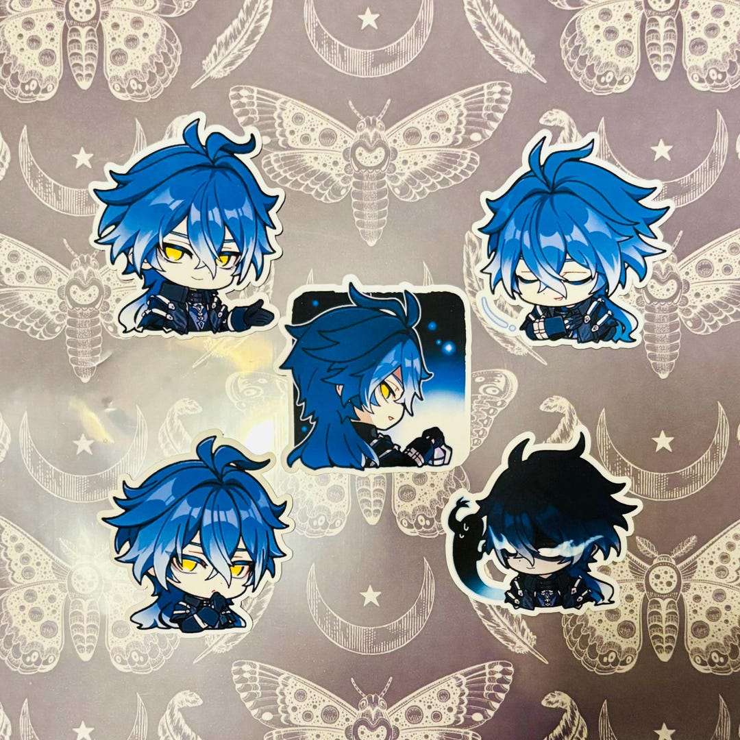 Genshin Impact Chat Stickers Kyryll Chudomirovich Flins Electro Nod ...