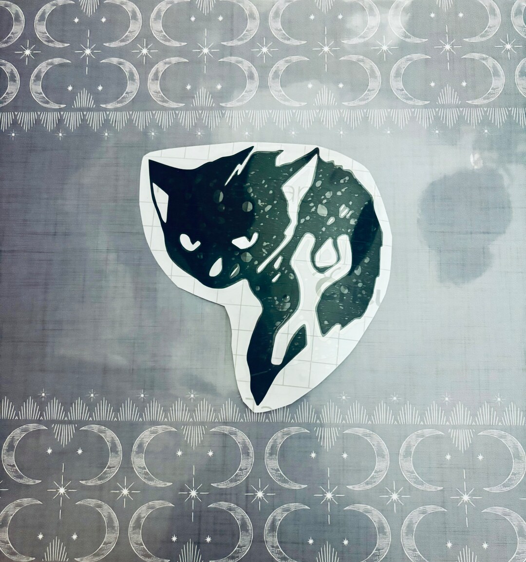 Genshin Impact GI Albedo Painting Cat Durin Dragonspine - Weatherproof ...