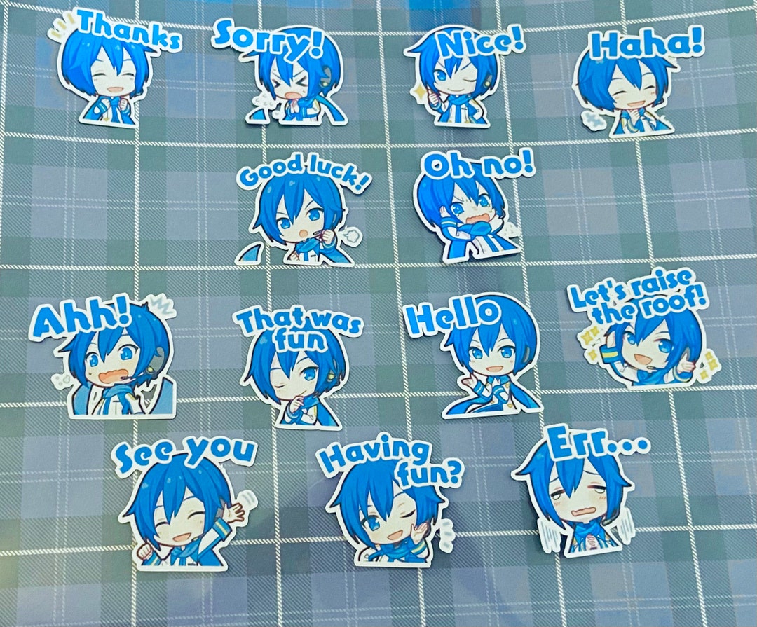 Project Sekai Colorful Stage Vocaloid Virtual Singer Diva KAITO Chat ...