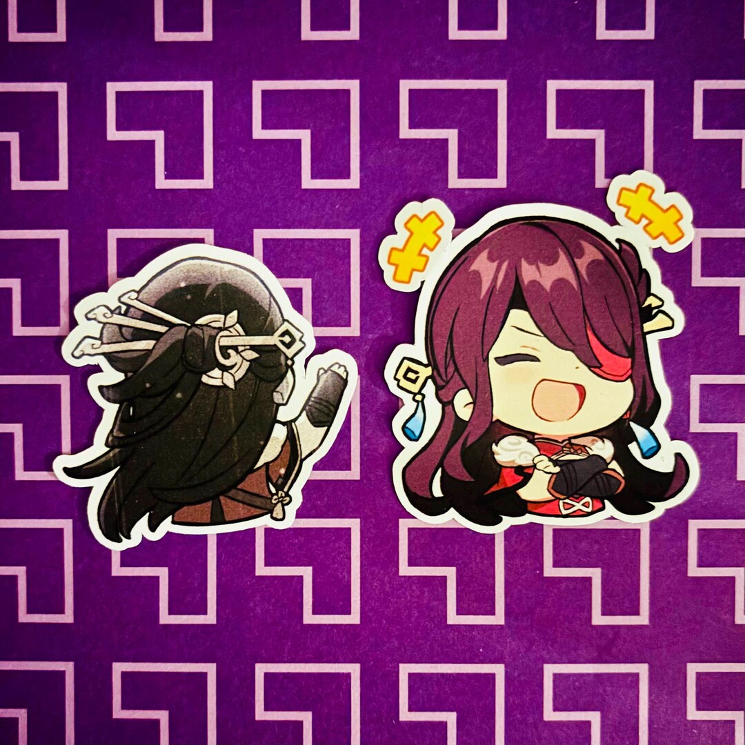 Genshin Impact Chat Stickers Beidou Crux Fleet Pirate Paimon's ...