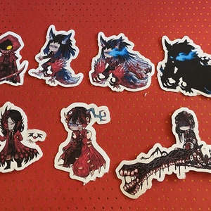 Library of Ruina Floor Realization Stickers — Sephirot Malkuth Yesod ...