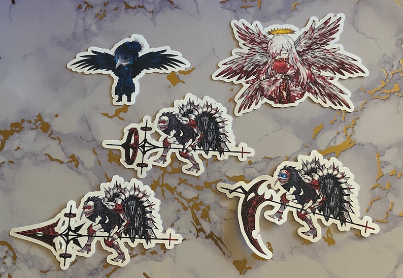 Library of Ruina Floor Realization Stickers — Sephirot Malkuth Yesod ...
