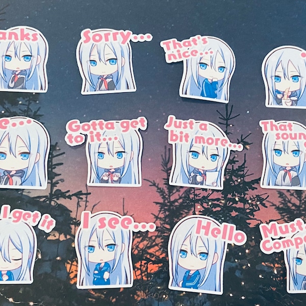 Project Sekai Flake Stickers - Etsy Australia