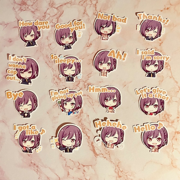 Project Sekai Flake Stickers - Etsy Australia