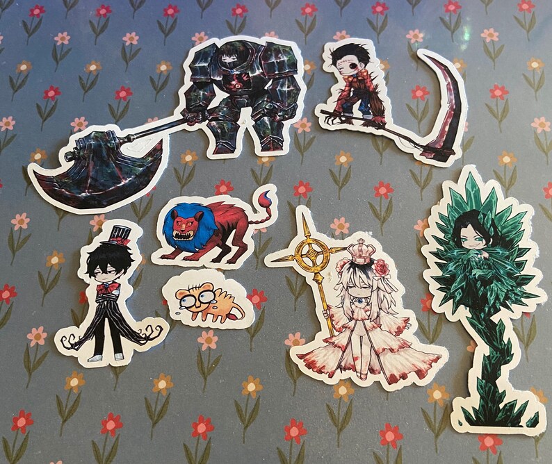 Library of Ruina Floor Realization Stickers — Sephirot Malkuth Yesod ...