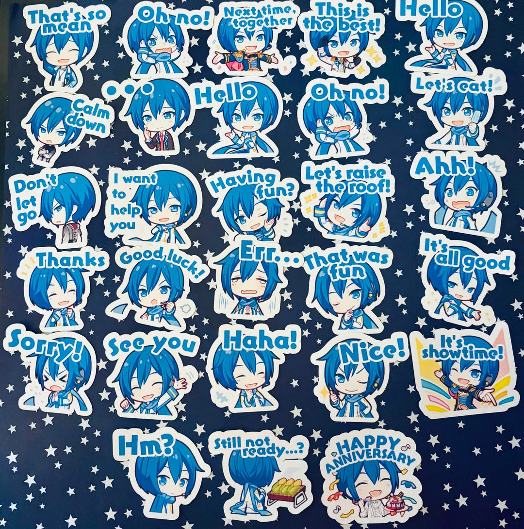 Project Sekai Colorful Stage Vocaloid Virtual Singer Diva KAITO Chat ...