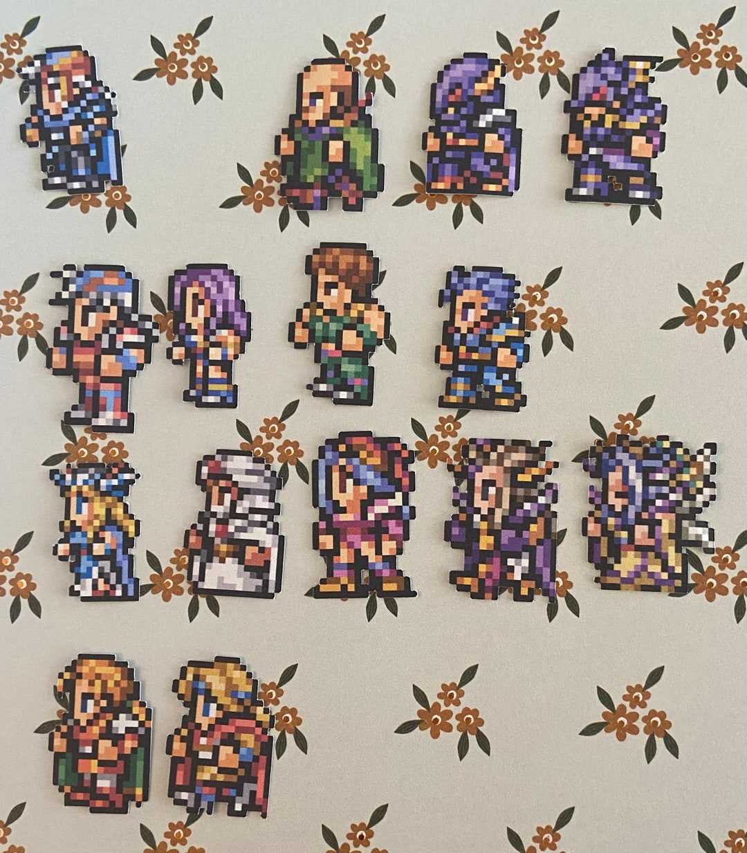 Final Fantasy II FFII FF2 2 Firion Maria Guy Leon Hilda Minwu Gordon ...
