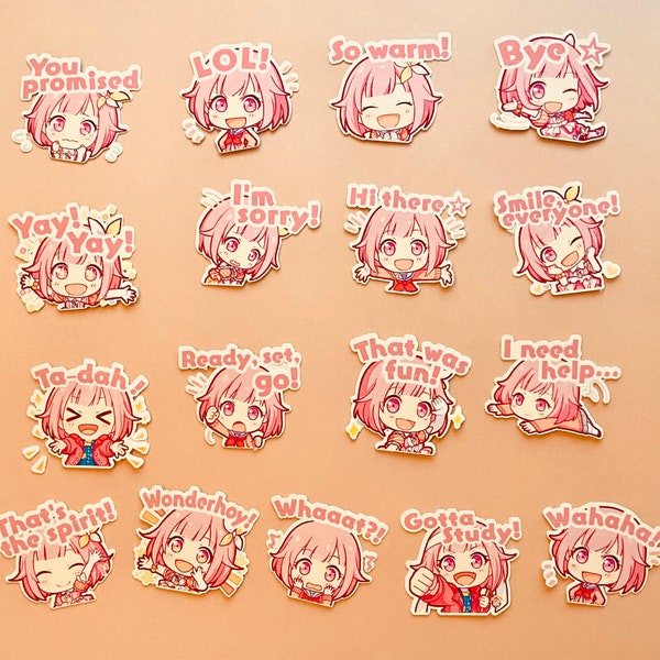 Emu Otori Stickers - Etsy