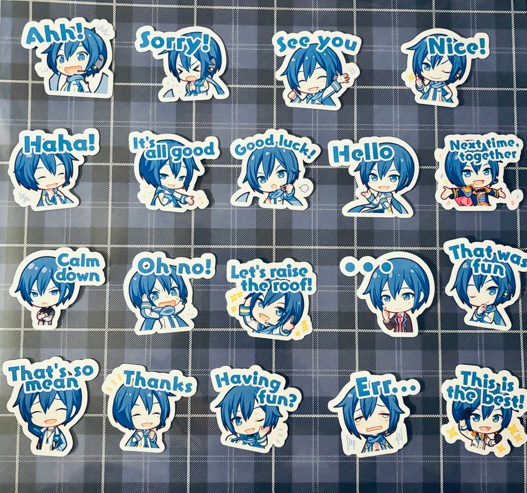 Project Sekai Colorful Stage Vocaloid Virtual Singer Diva KAITO Chat ...